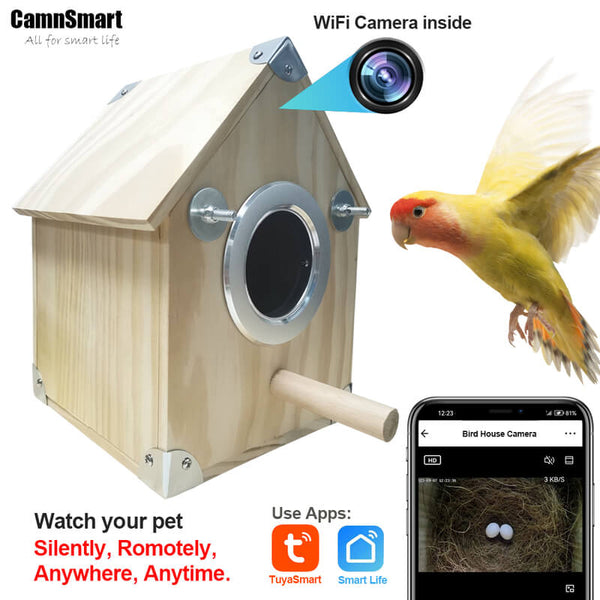 Bird Watching Nesting Feeder Nest Cam Box with Camera – Gear Tech UK
