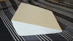 Large Triangle Wedge Pillow | Adjustable Foam for Acid Reflux, Back Pa ...