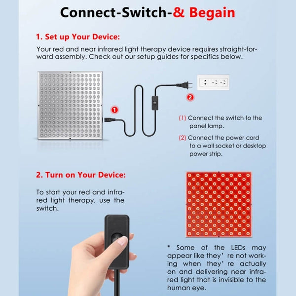 Infrared Red Light Photherapy Therapy Lamp Machine for Psoriasis and R – Gear Tech UK