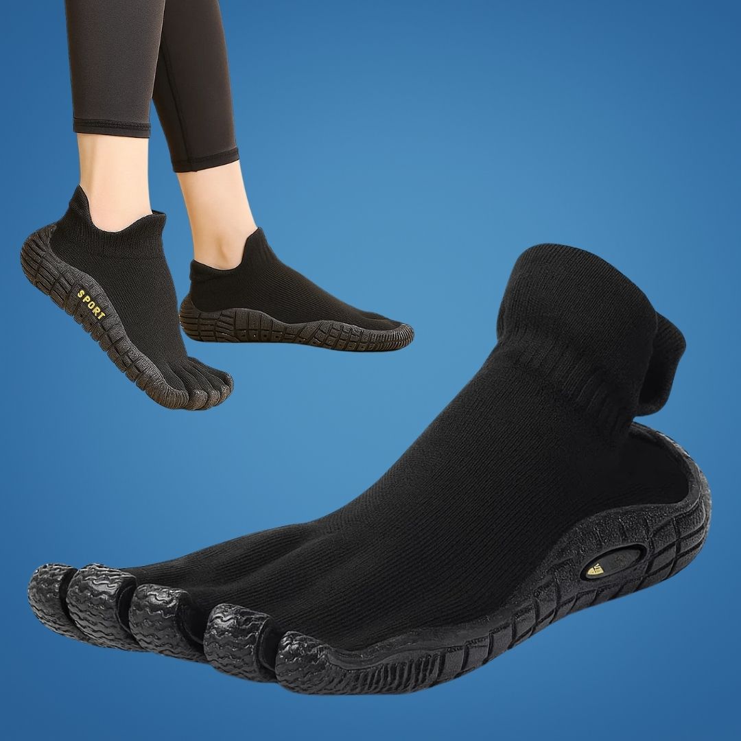 Barefoot Sock Shoes – Toe-Separated Zero-Drop Flexible Sole Knit Upper ...