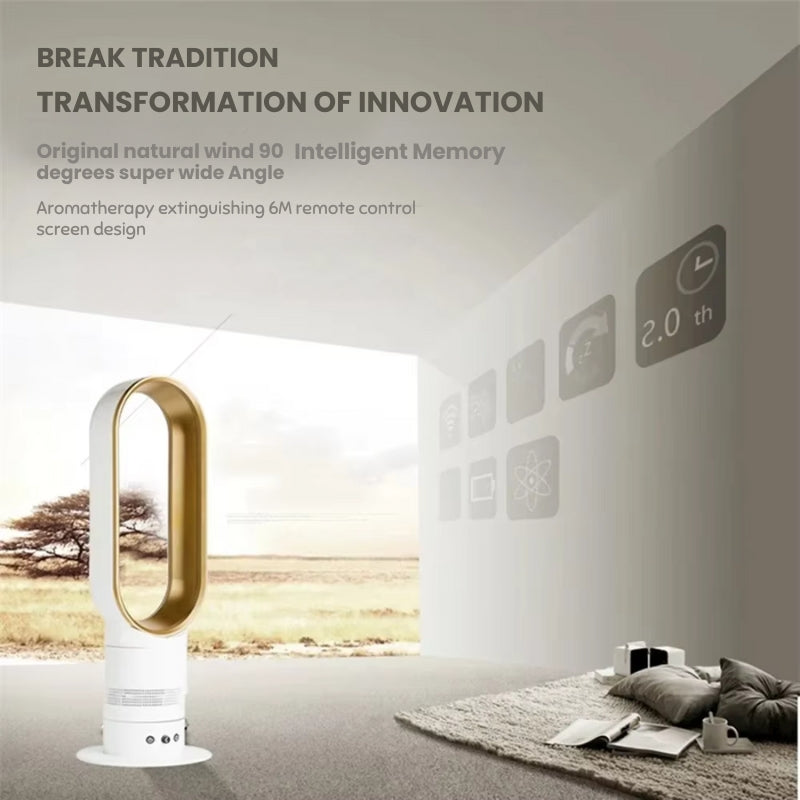 Bladeless Tower Fan | Energy Efficient Cool Air Flow – Gear Tech UK