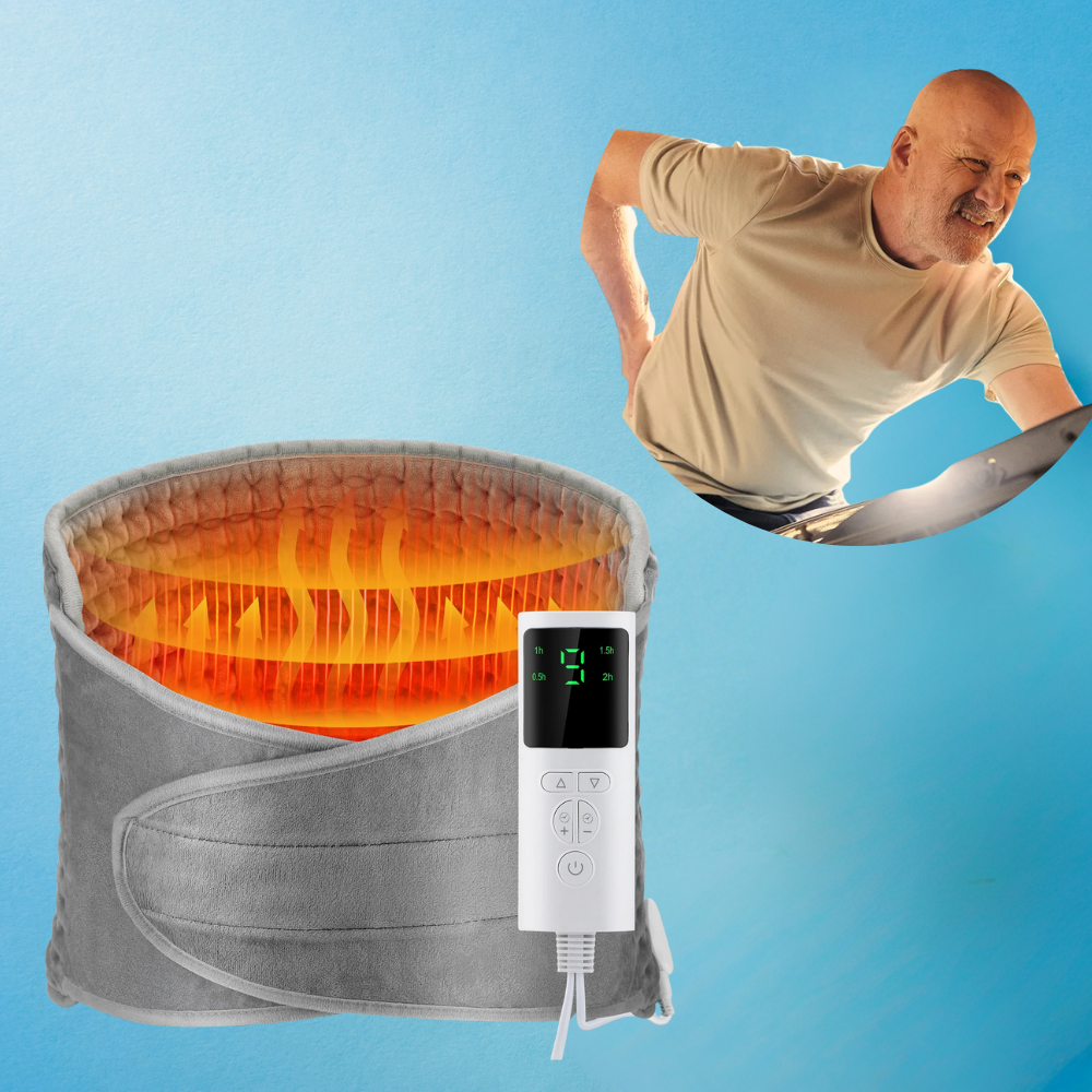 Heating Pad for Back – Portable Adjustable Heat Pad for Muscle & Joint ...