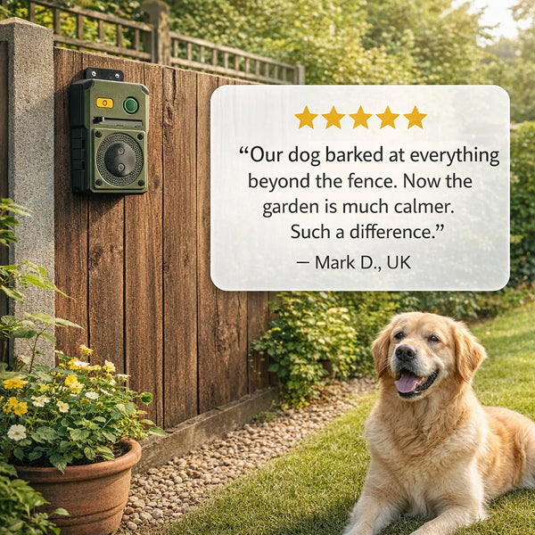 Ultrasonic Dog Bark Control – Reduce Territorial Barking in Gardens ...