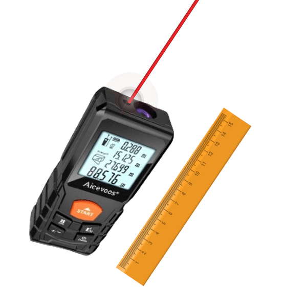 Laser Light Meter Measure Digital Measuring Tape – Gear Tech UK