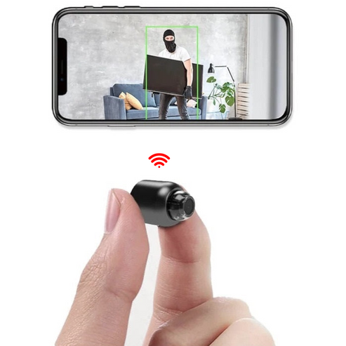 Mini Wireless Hidden Camera and Audio - Tiny Surveillance Mini Spy Cam – Gear Tech UK