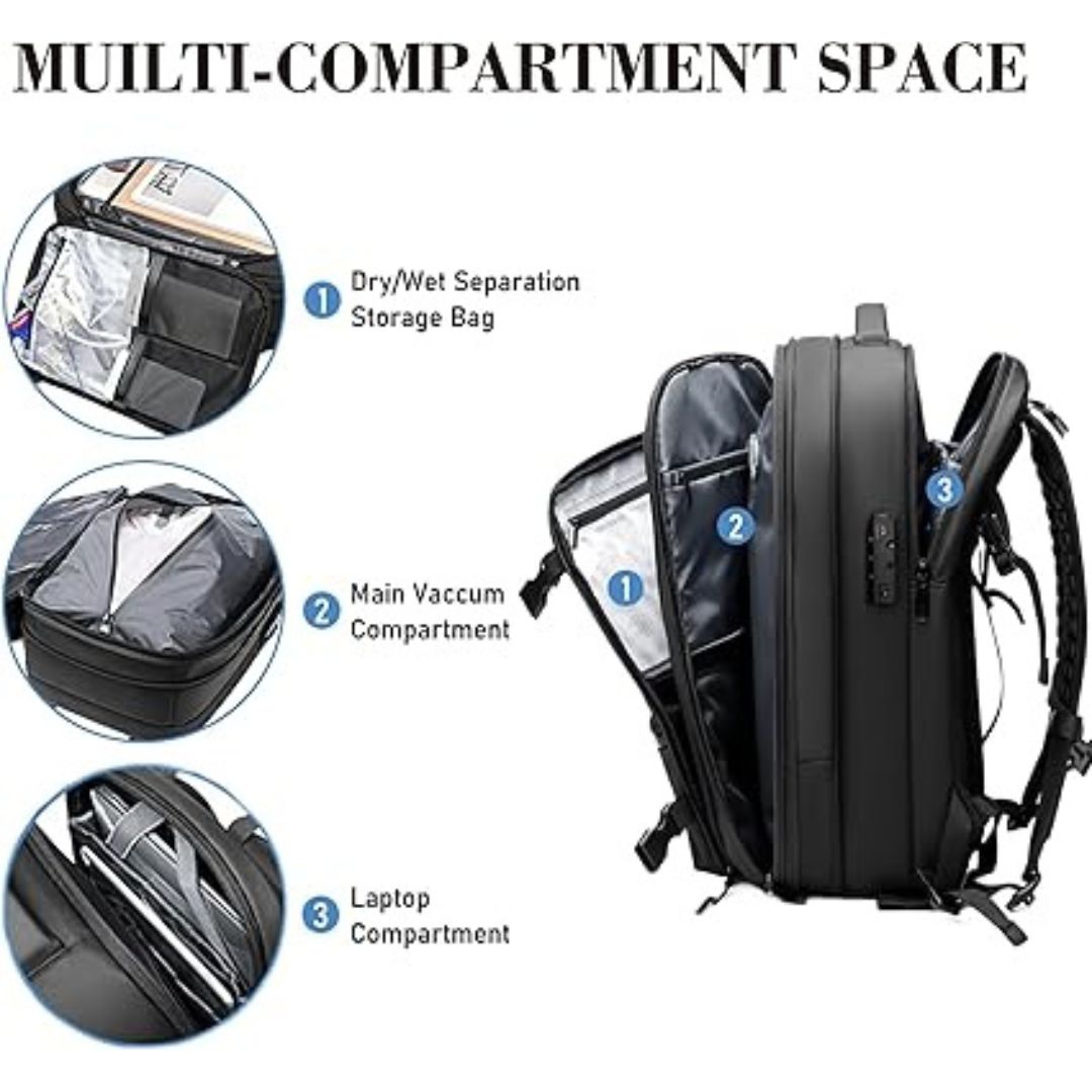 VacPack Backpack | Space-Saving Bag for Travellers – Gear Tech UK