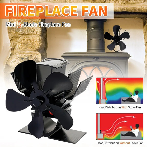 Best Wood Burner Stove Fan for Log Burning Fire Stove – Gear Tech UK